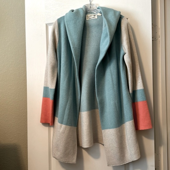 Anthropologie | Jackets & Coats | The Prettiest Color Block Coat | Poshmark